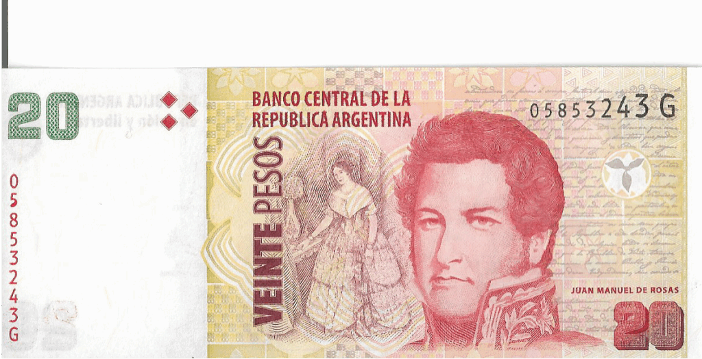 P 355c1 – Argentina – 20 PESOS 2018- FE – Numismático