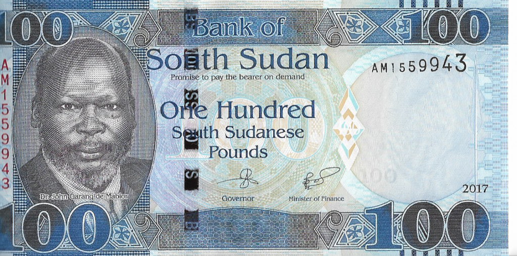 P 15c – SUDAO DO SUL 100 SUDANESE POUNDS 2017 FE – Numismático